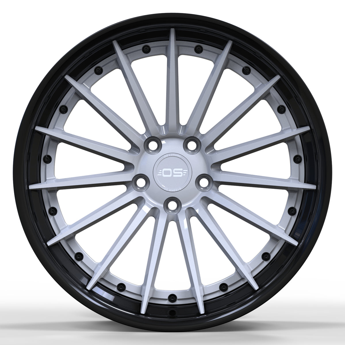 OS Forged Wheels Fi02 White Black Lip – OSWheels